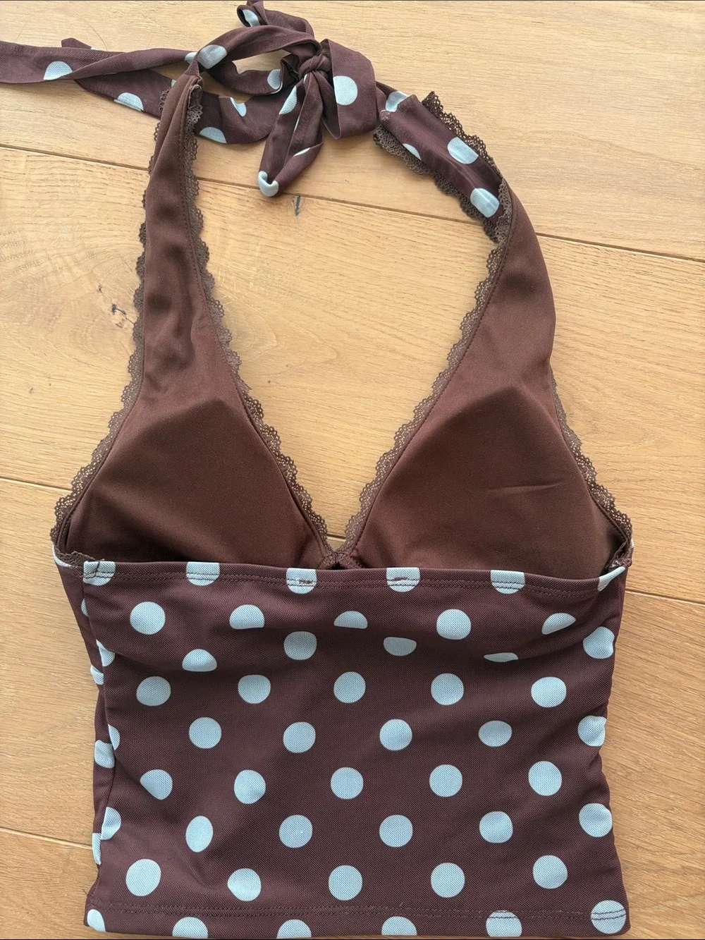 Tops | Polka Dot Halter Top | Poshmark